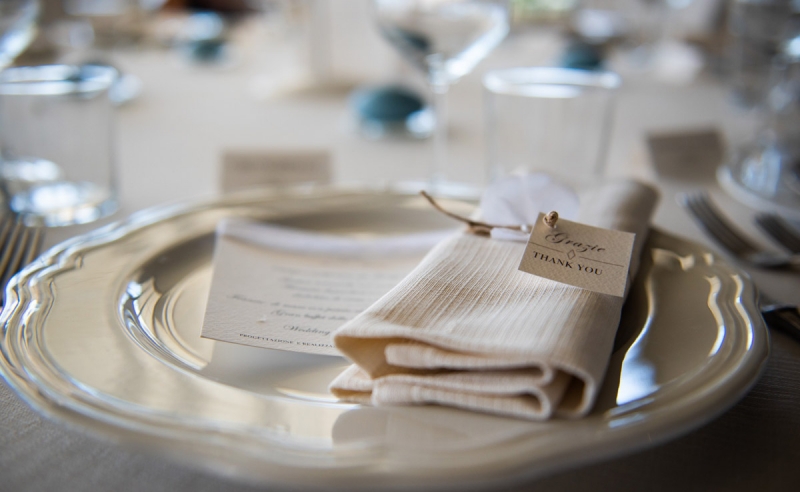 La Mise en place perfetta per il vostro matrimonio!